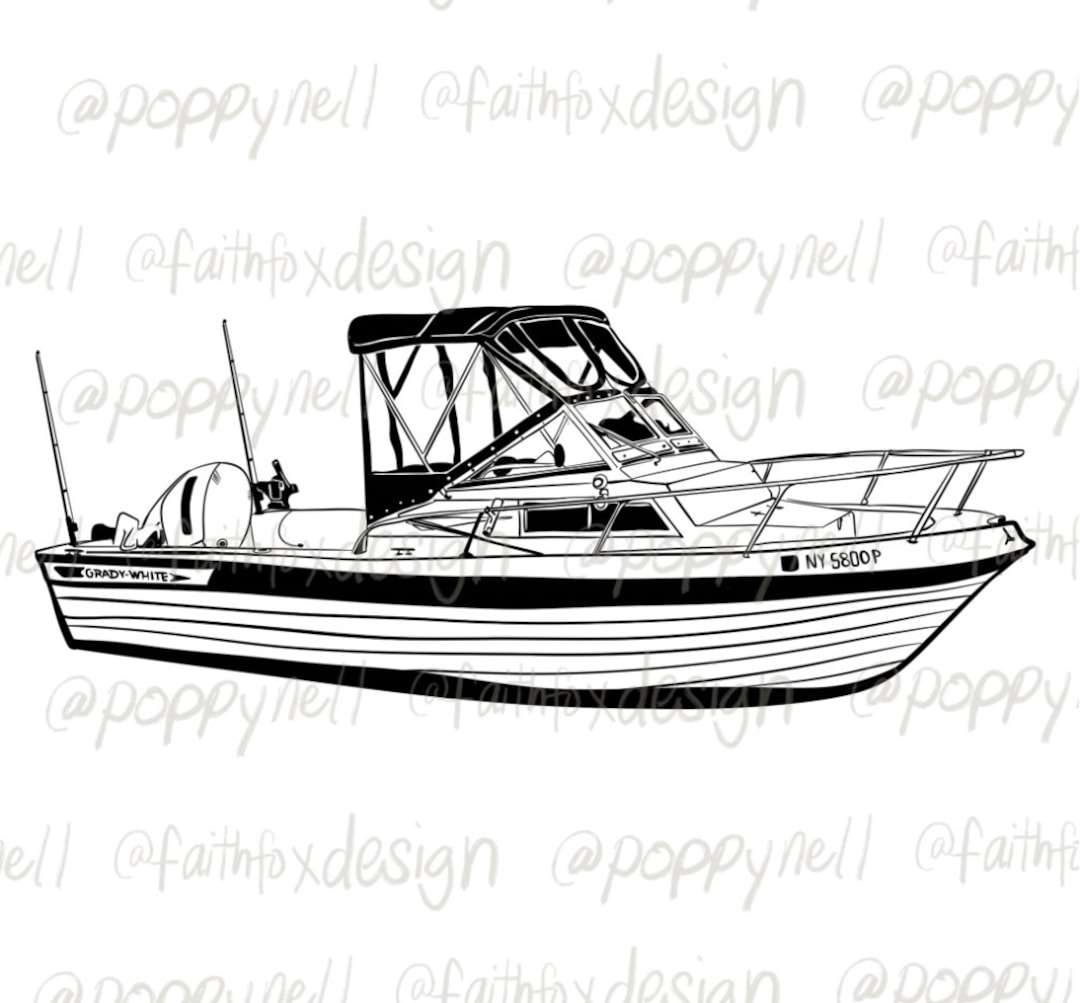 Grady Custom White File SVG PNG DFX - Etsy