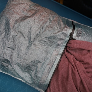 Dyneema Stuff Sack Pillow With Polartec Alpha Direct With Wool and Down ...