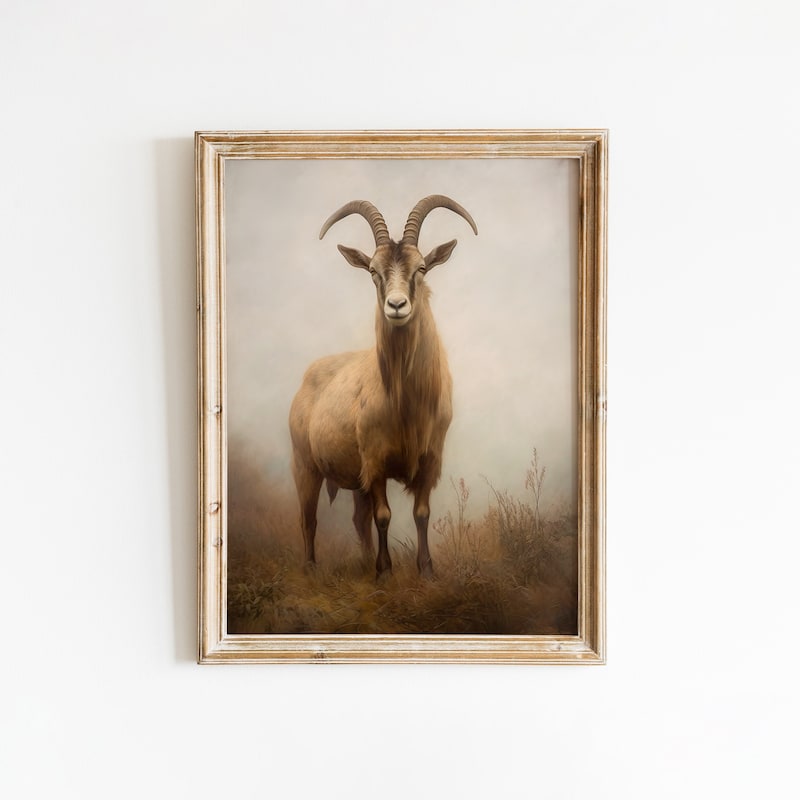 Goat Painting - Etsy