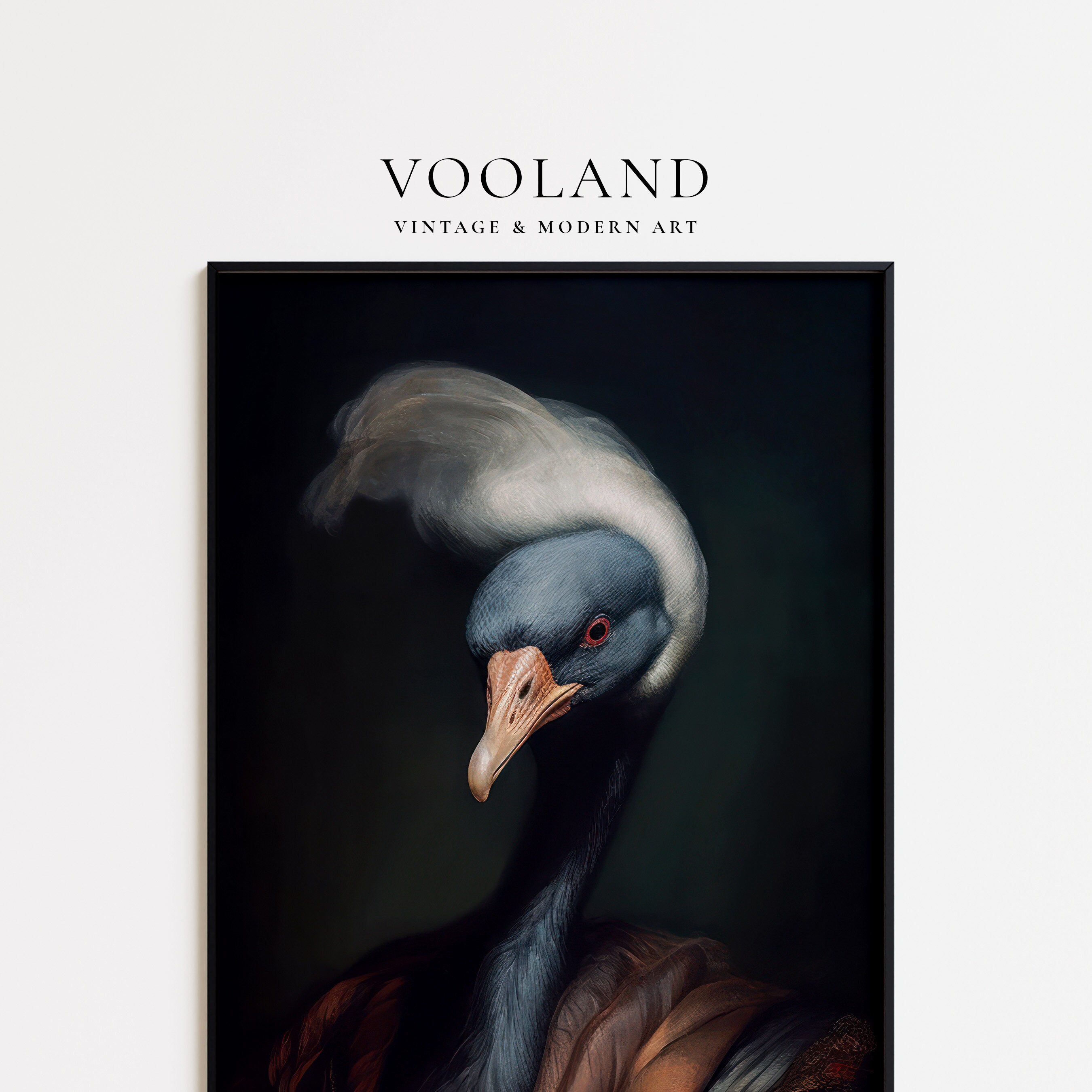 Gothic Goose Vintage Poster Period Drama Art Poster Print - Etsy