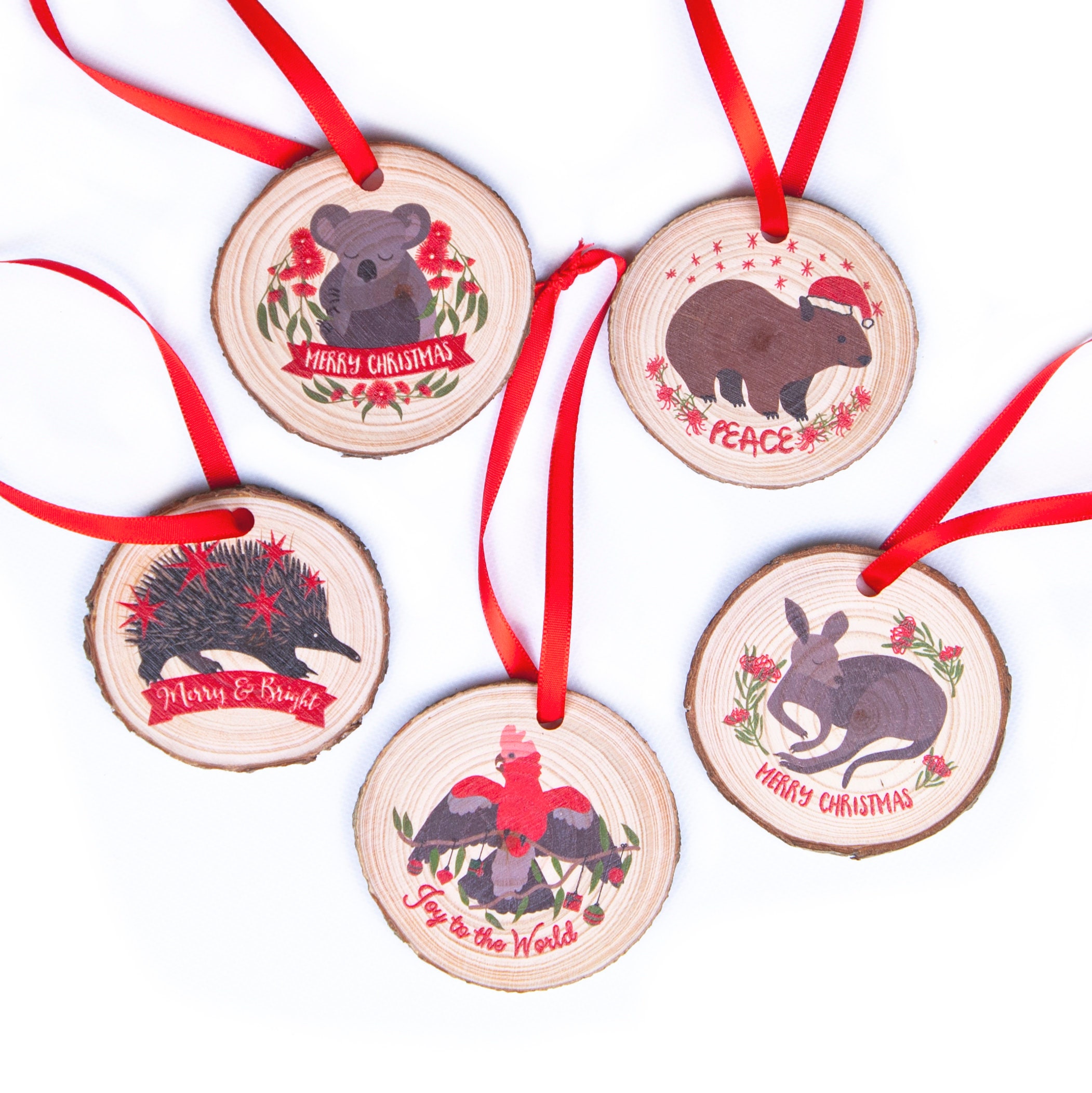 Koala Christmas Ornament Cute Koala Ornament Australian - Etsy Australia