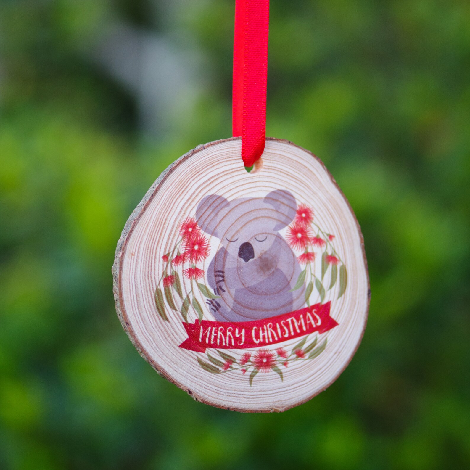 Koala Christmas Ornament Cute Koala Ornament Australian | Etsy Australia