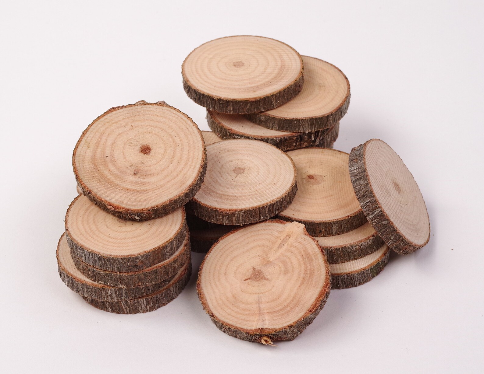 100 Pack 4 6 Cm Wood Slices 2 Inch Wood Slices Bulk Wood - Etsy