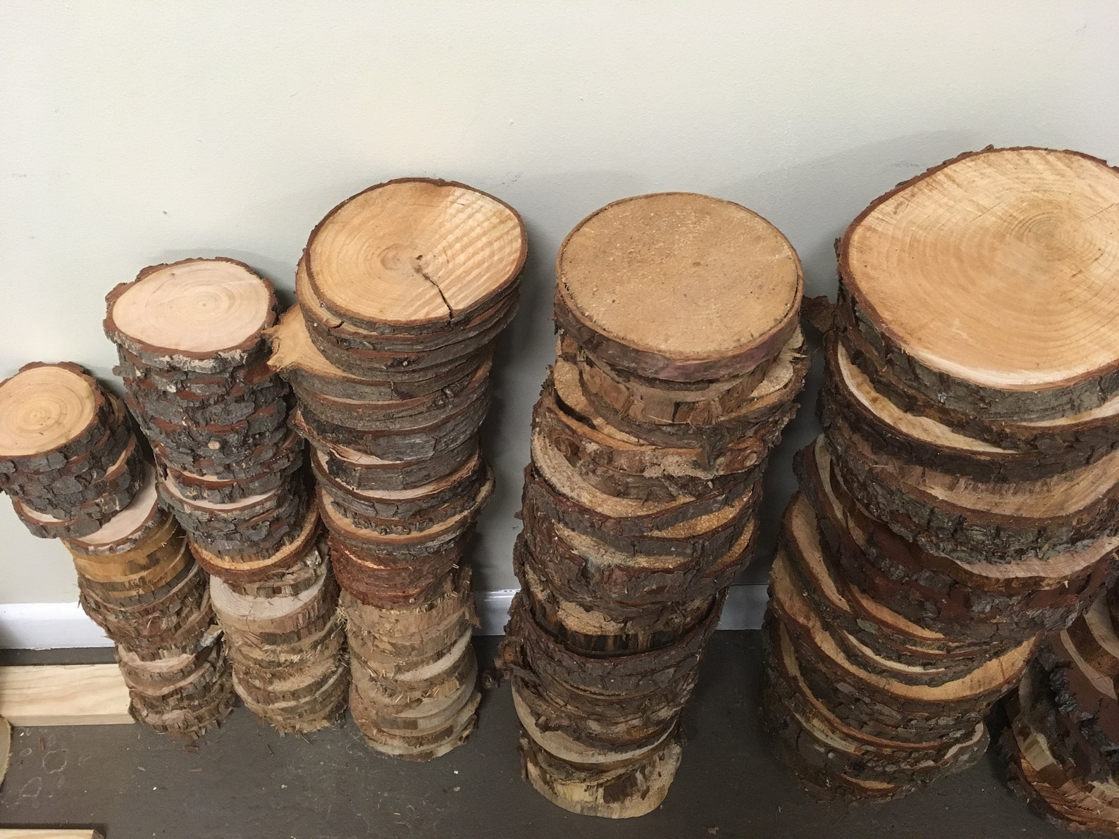 10 pack Discount Large Wood Slices Discount Wood Slices | Etsy