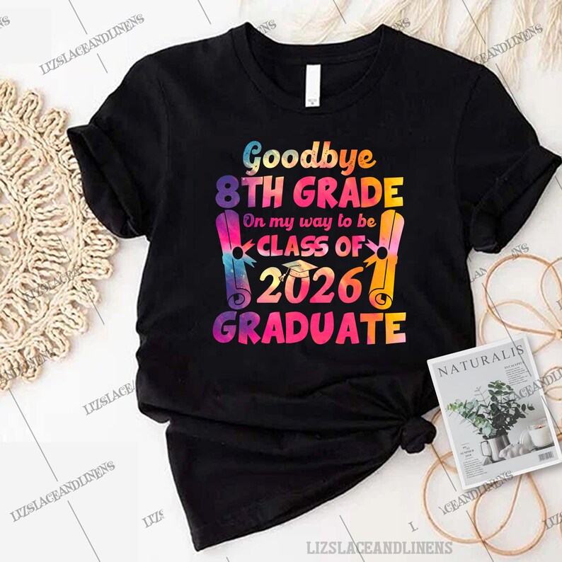 Goodbye 8th Grade Class of 2026 2022 Grad Hello 9th Grade | Etsy