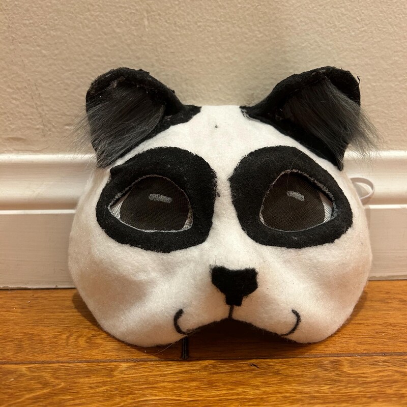 Panda Mask - Etsy