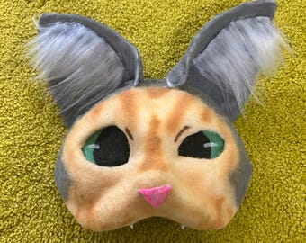 Handmade Tortoiseshell Cat Mask - Etsy