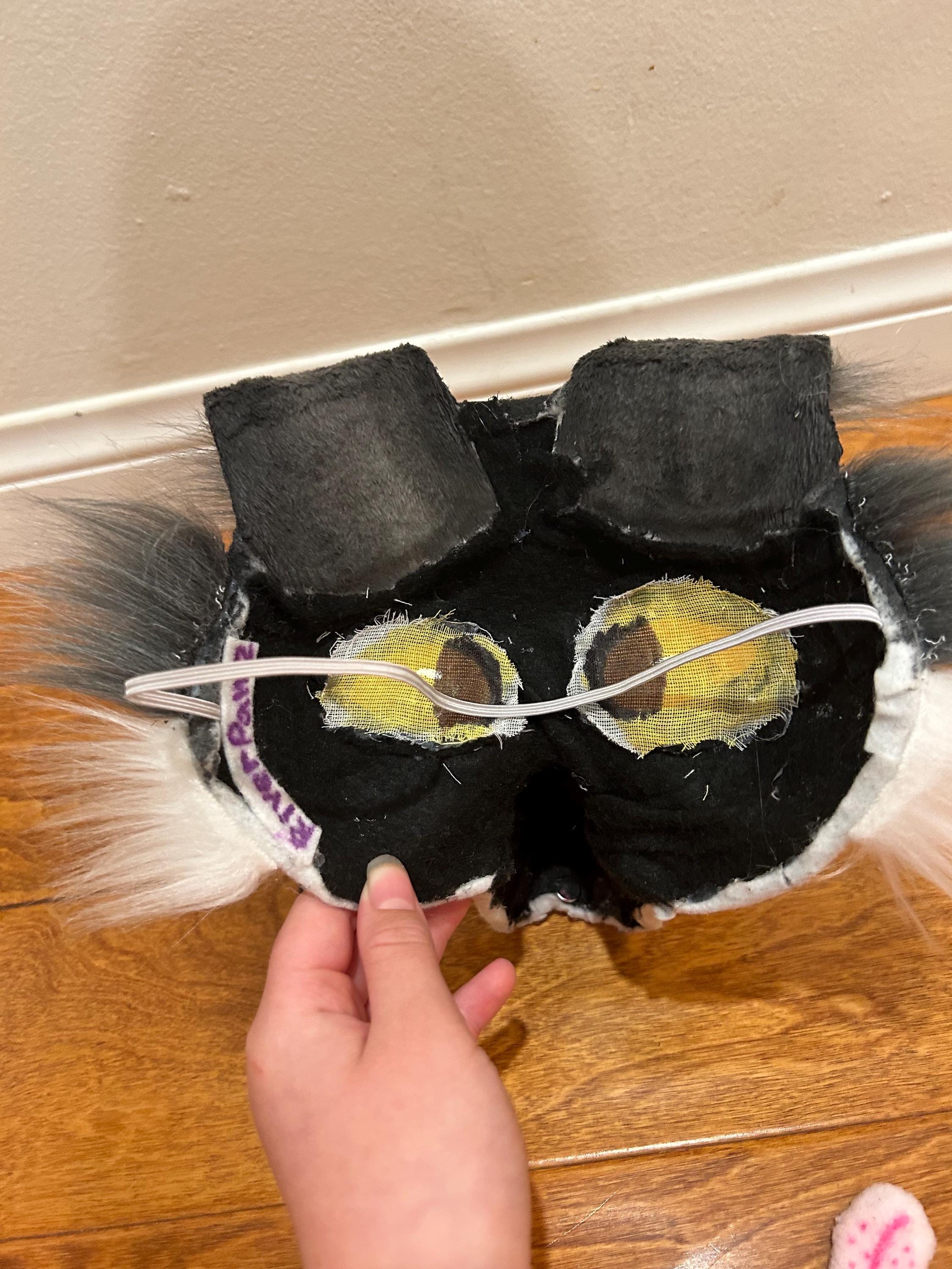 Handmade Border Collie Mask - Etsy