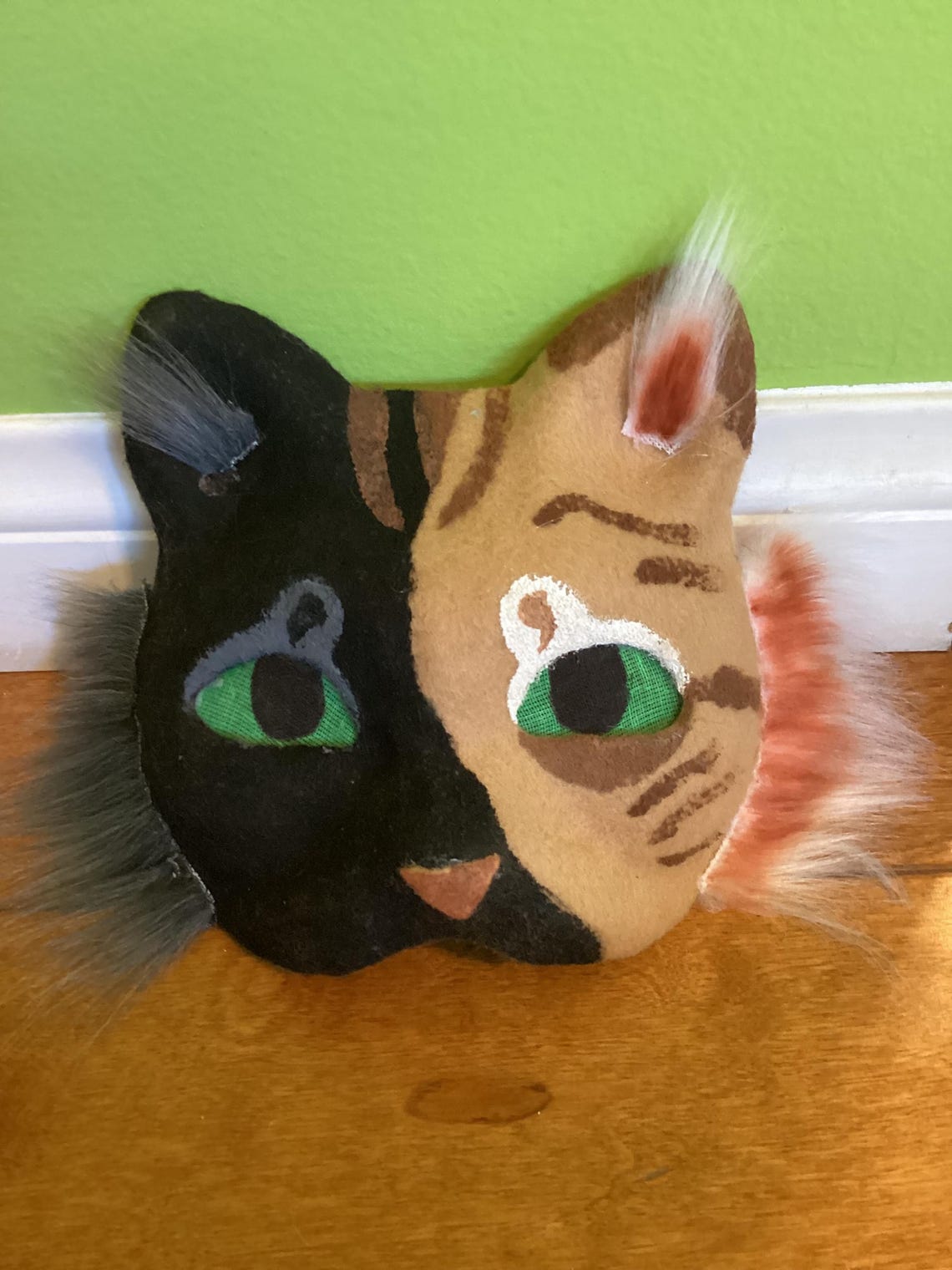 Handmade Tortoiseshell Cat Mask - Etsy