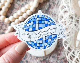 ABBA Dancing Queen Disco Girl Vintage Retro 1970s Vinyl Sticker - Etsy