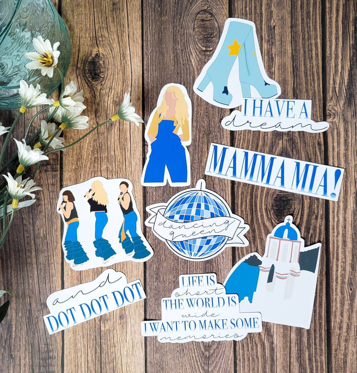 Mamma Mia Sticker Pack | Etsy