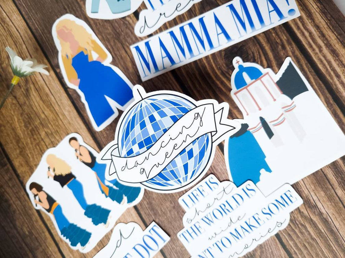 Mamma Mia Sticker Pack | Etsy