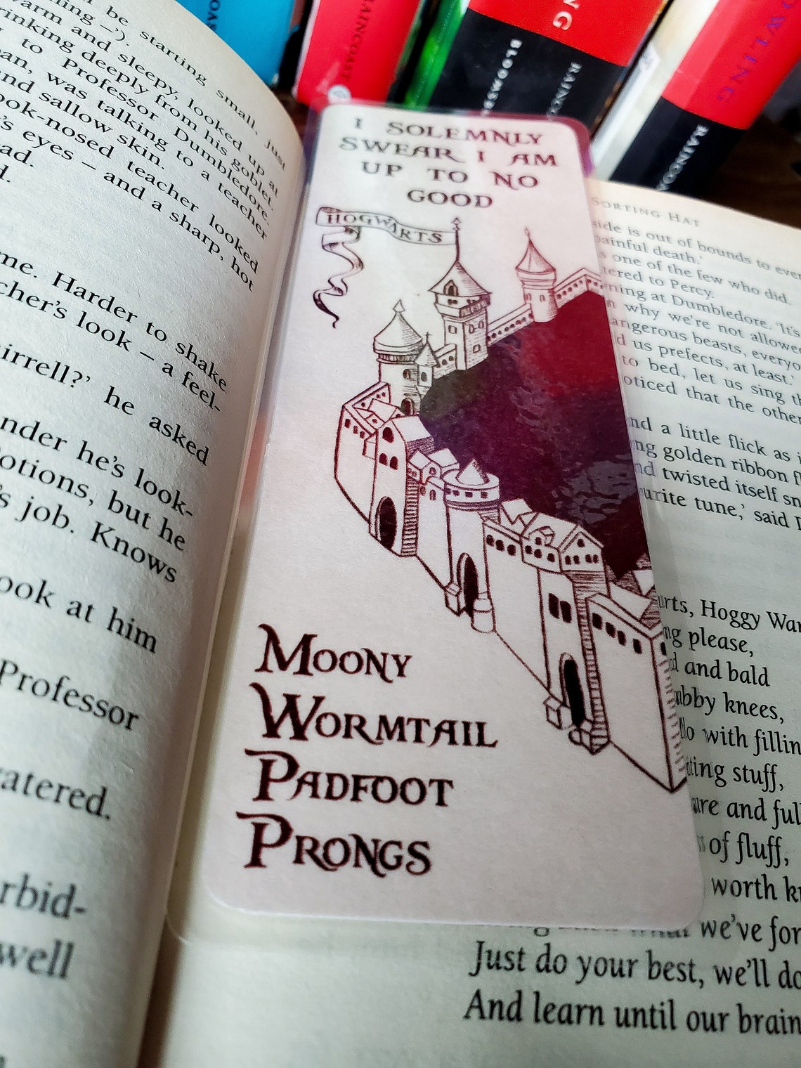 Marauder's Map Bookmark Harry Potter | Etsy