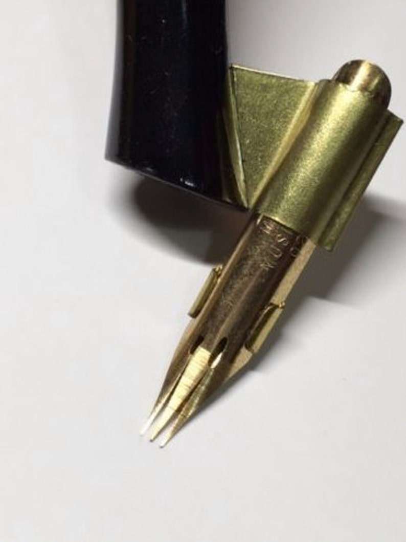 Vintage William Mitchell's Music Nib for Oblique Dip Pens *very ...
