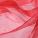 BEST PRICE Red Organza Fabric Red Sheer Organza Fabric - Etsy