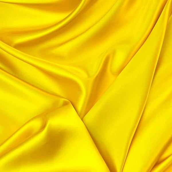 Bright Yellow Fabric - Etsy