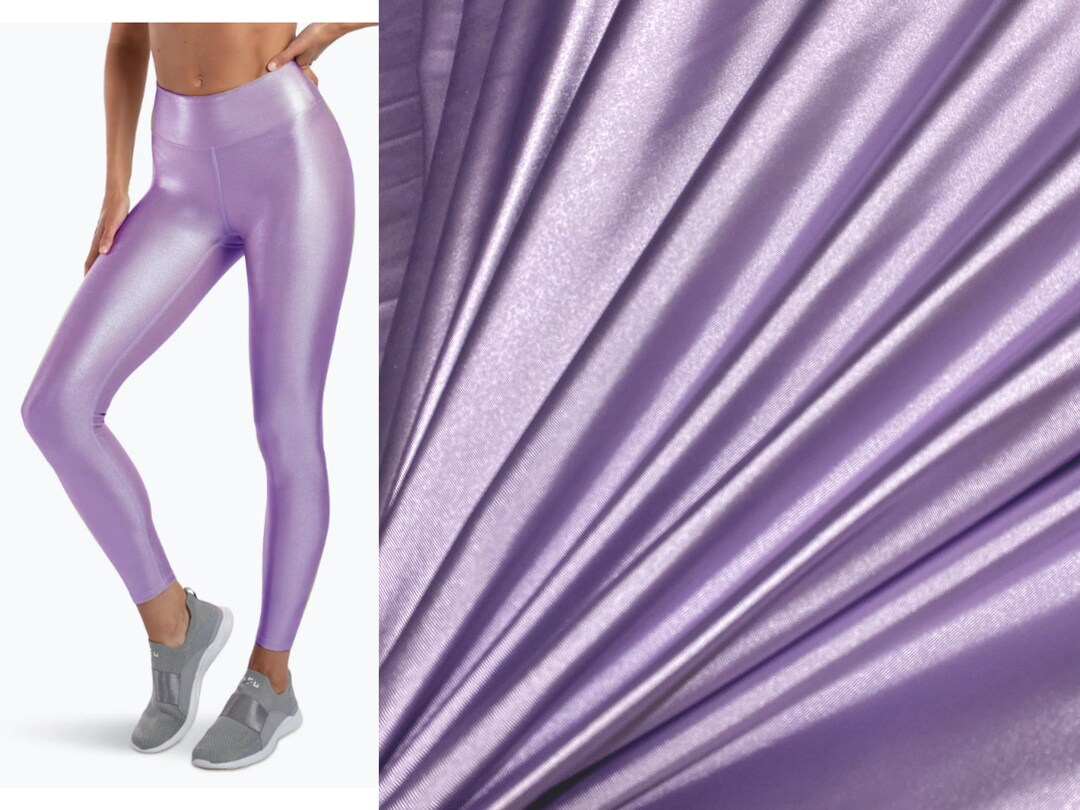 Lavender Nylon Spandex Milliskin, Lilac 4 Way Stretch Fabric for Dress ...