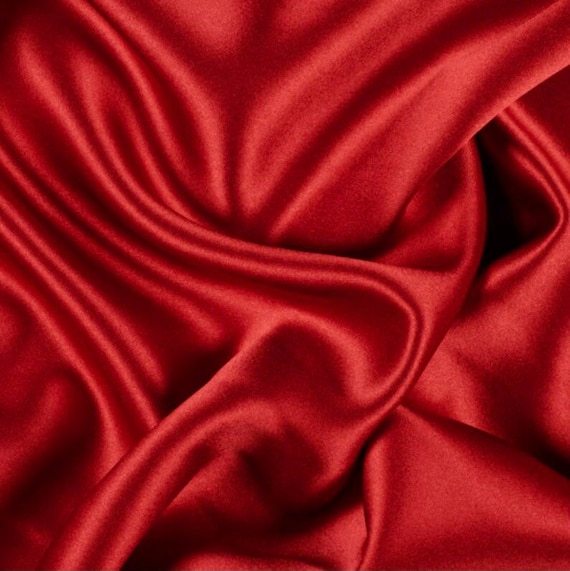 Shiny Red Fabric