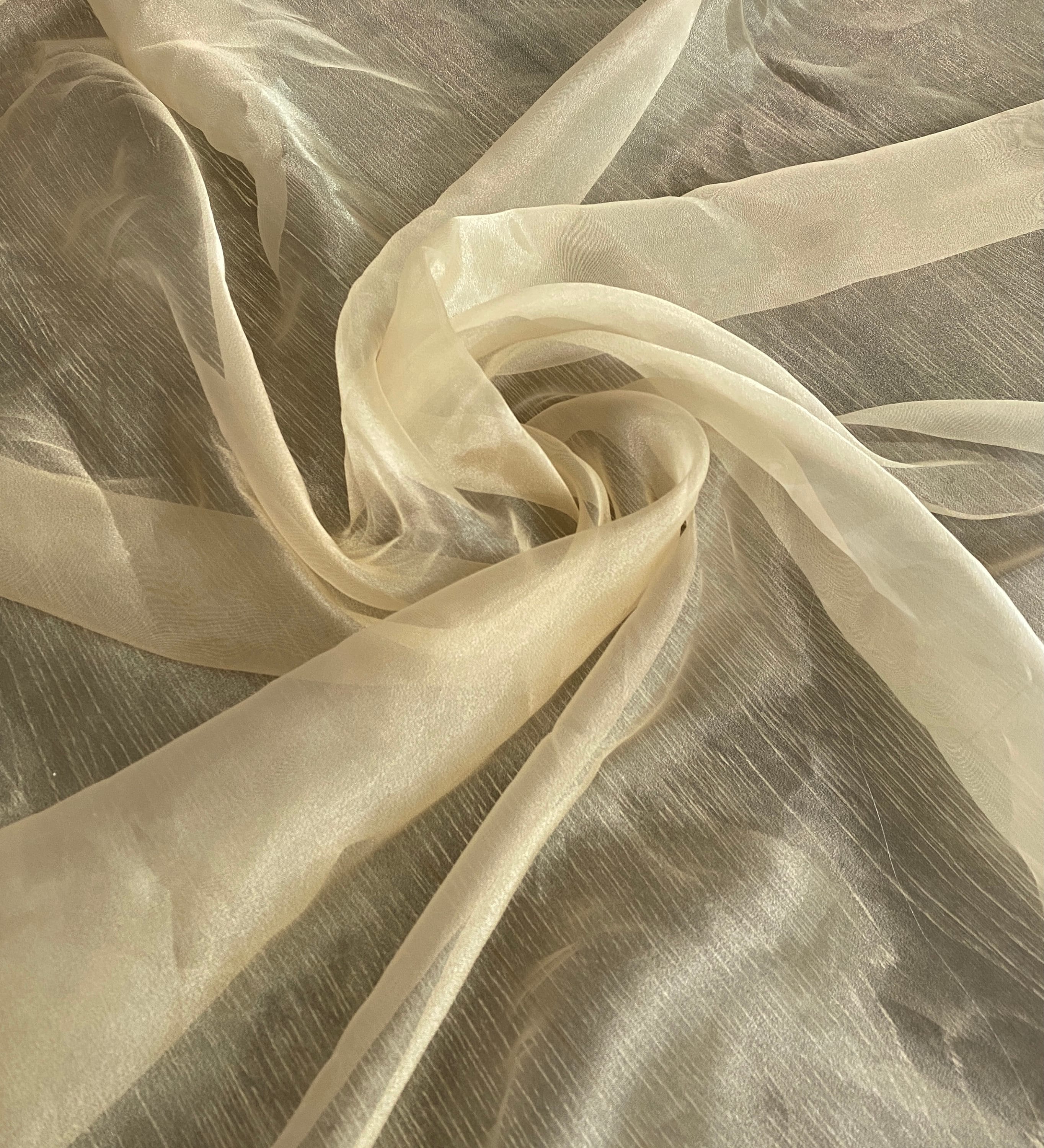 Gold Organza Fabric Gold Sheer Organza Fabric Premium - Etsy