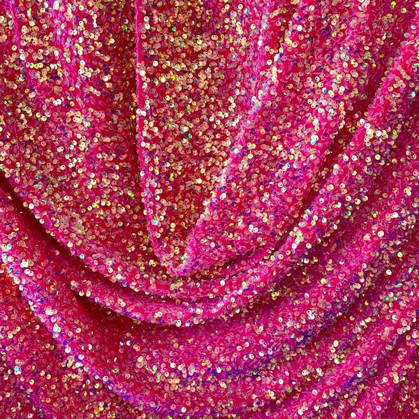 Pink Sequin - Etsy