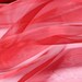 BEST PRICE Red Organza Fabric Red Sheer Organza Fabric - Etsy