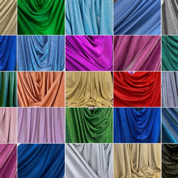 Lurex Fabric - Etsy