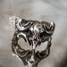 ABRAXAS handsculpted Ring 925 Silver and Gold Signet Ring - Etsy