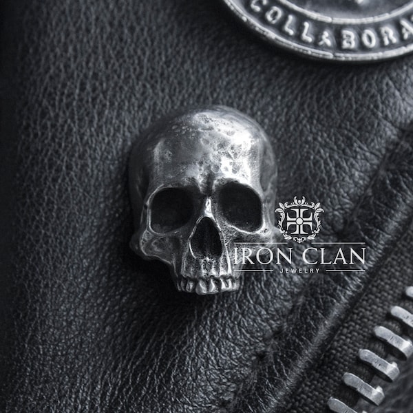 Skull Lapel Pin - Etsy