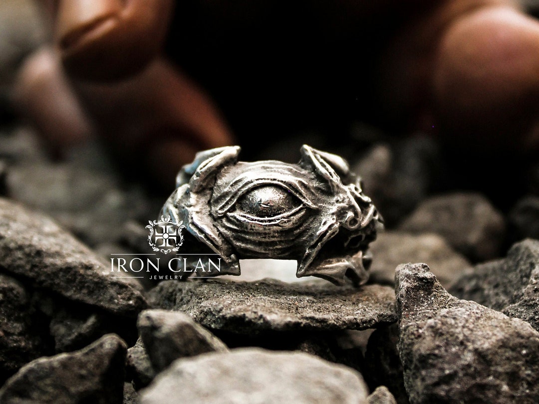 ALL-SEEING EYE (handsculpted Ring • Dark Gothic Ring) - Etsy