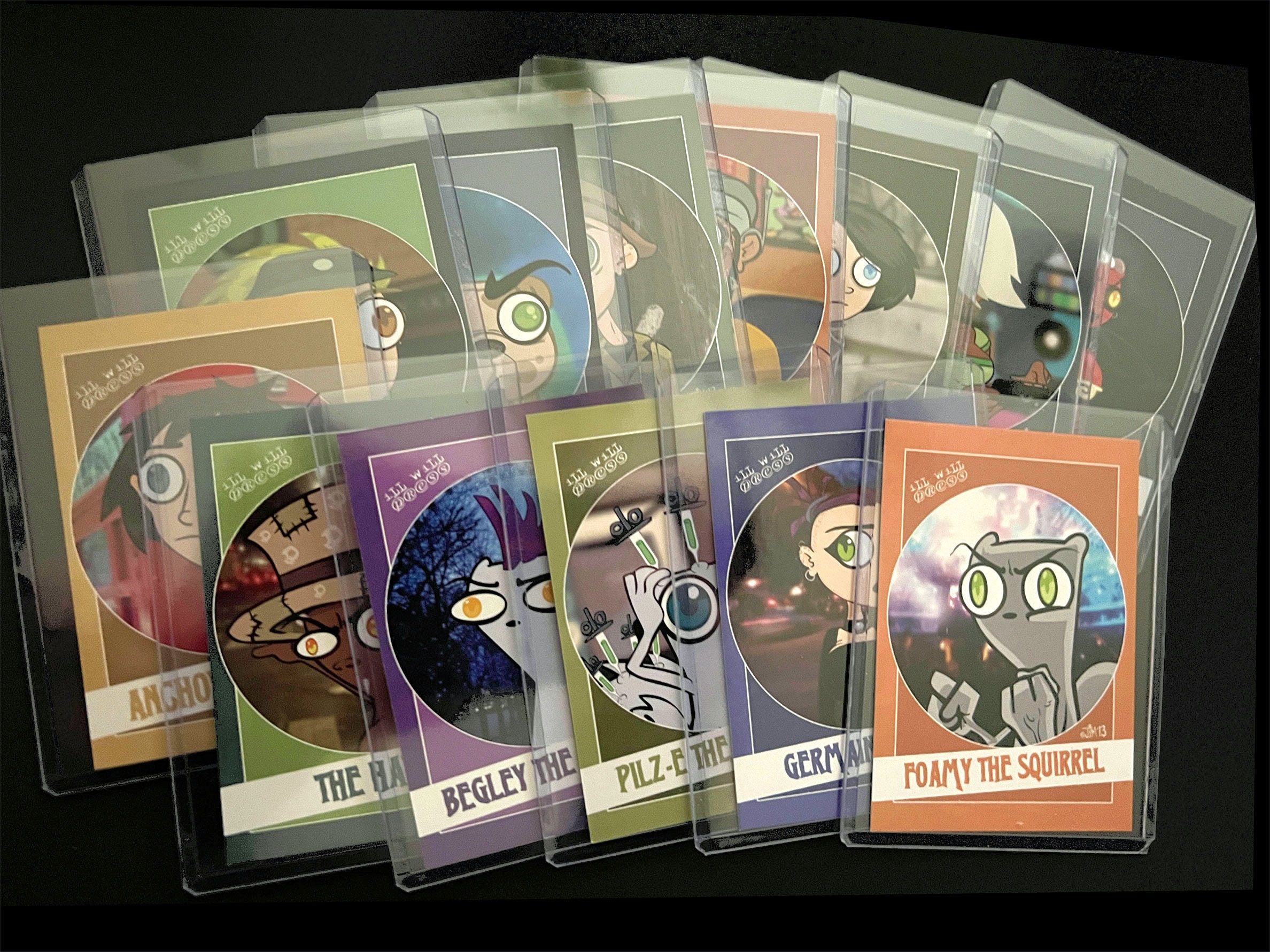 Foamy Card Cult Cards : Complete Set of 13 toploader - Etsy