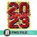 Hand Drawn Senior Graduation Design SENIOR 2023 Sublimation PNG PNG ...