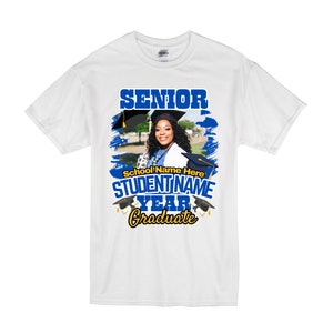 Graduation Senior Design Template Canva PRO Template DIY, Add Picture ...