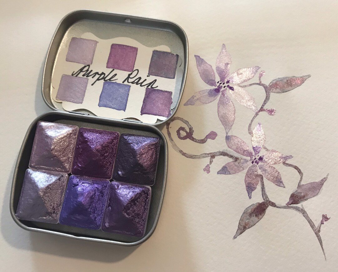 Purple Rain Set . A Lovely Collection of Lilacs and Purple Shades - Etsy