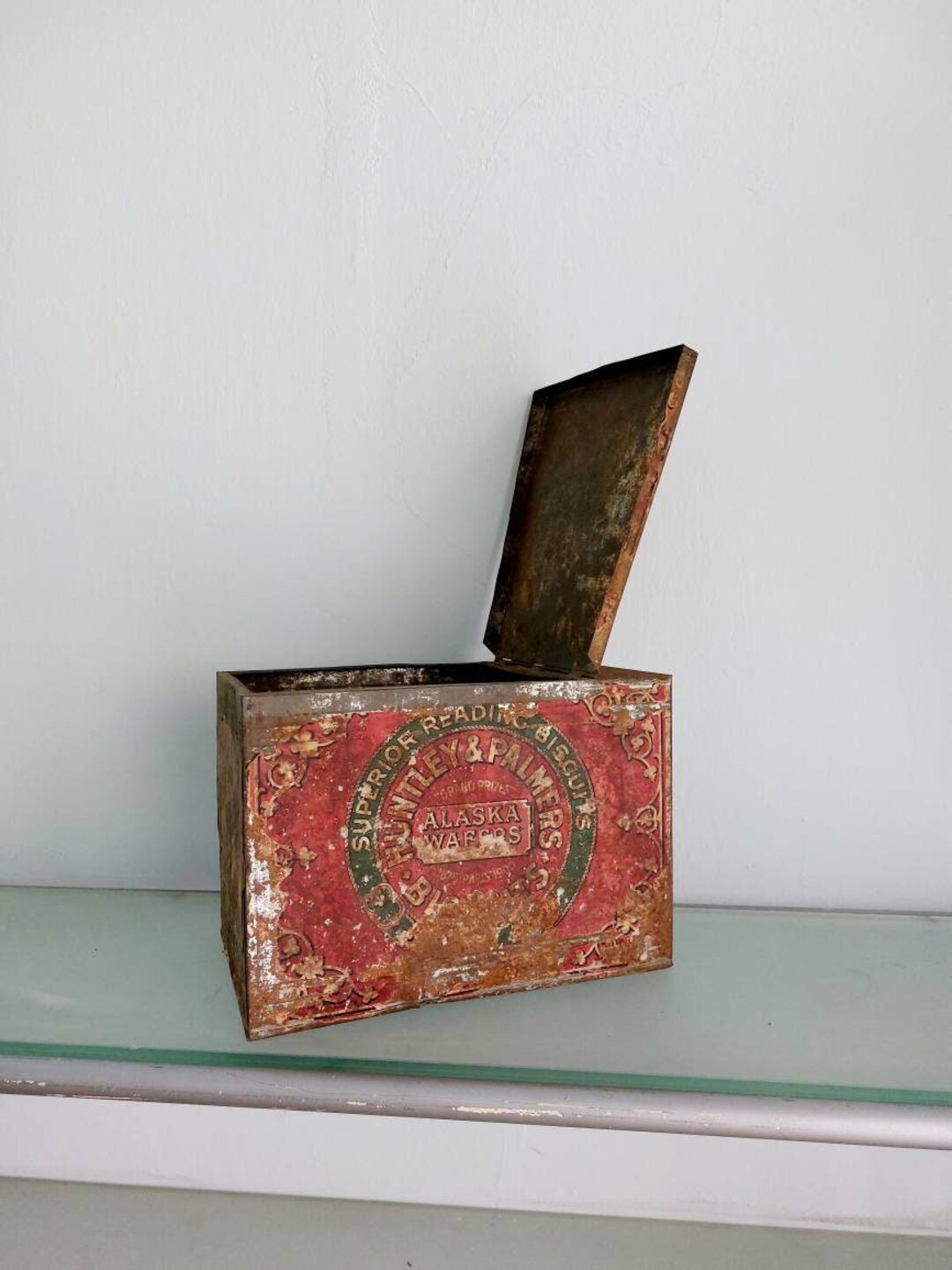 Vintage Huntley & Palmers Biscuit Tin Box - Etsy