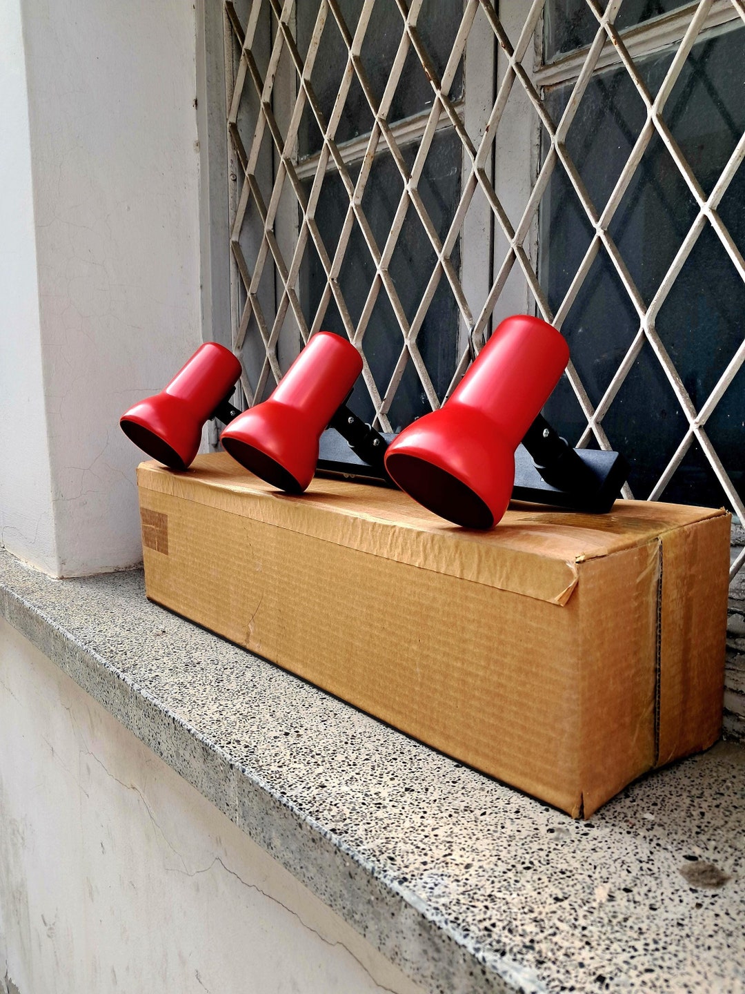 Vintage SIS N.O.S. Two-tone Ceiling/wall Spotlights Rack - Etsy