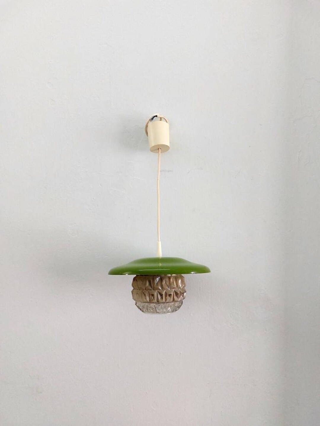 Vintage Mid-century Ceiling Light - Etsy