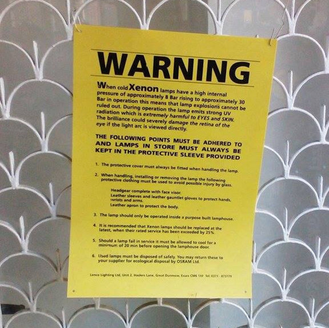 Vintage Authenitc Cinema Warning Lights Sign - Etsy Singapore