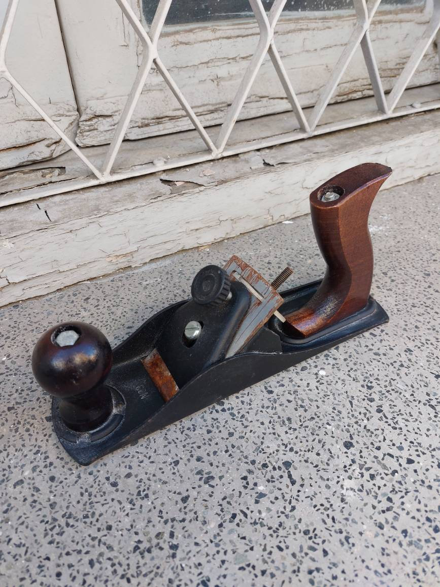 Vintage Hand Plane Woodworking Tool - Etsy