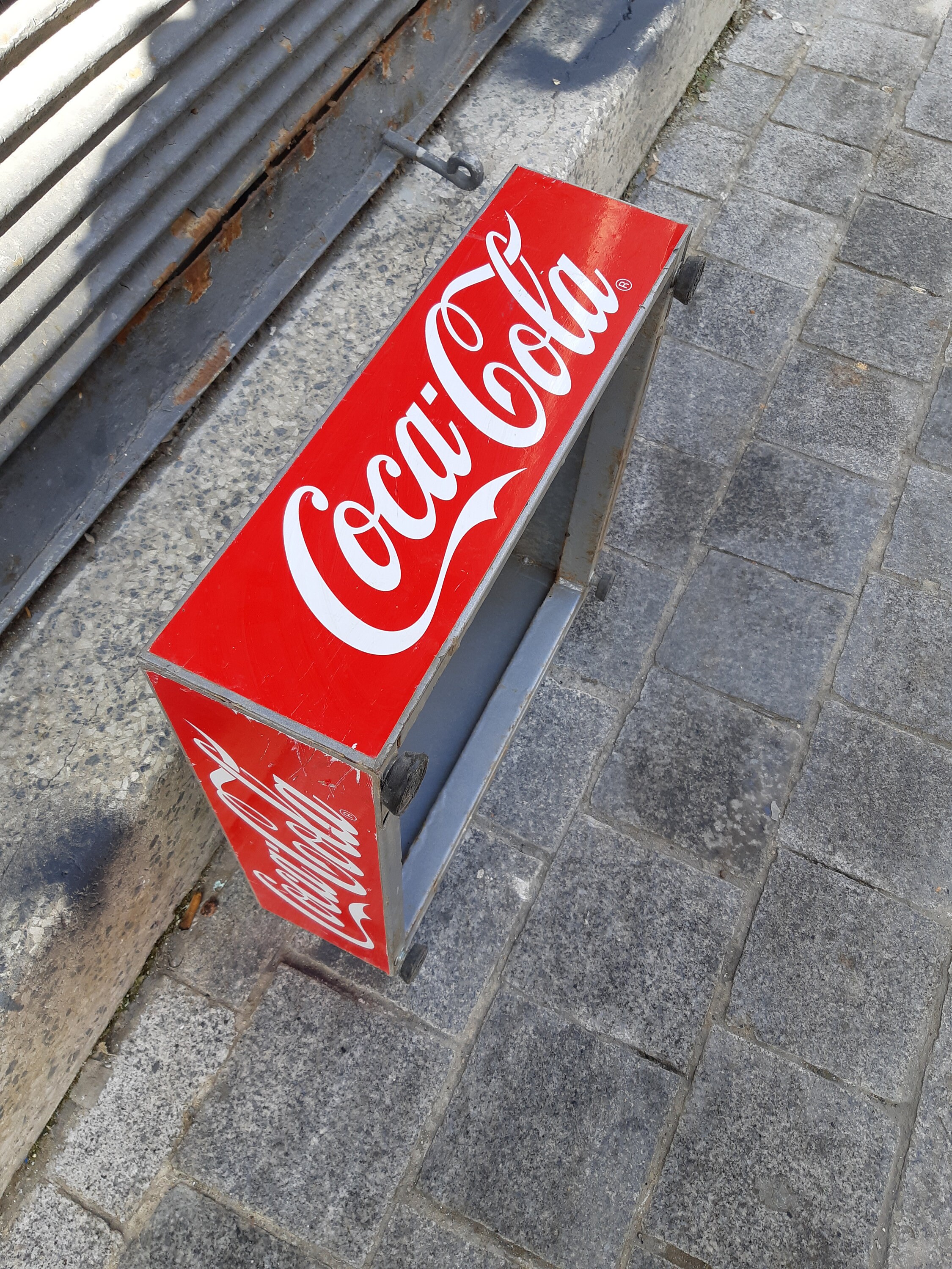 Vintage Metal Coca Cola Display Stand | Etsy