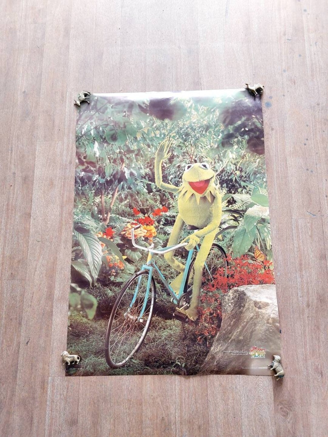 Vintage Kermit the Frog, the Muppet Movie Poster - Etsy