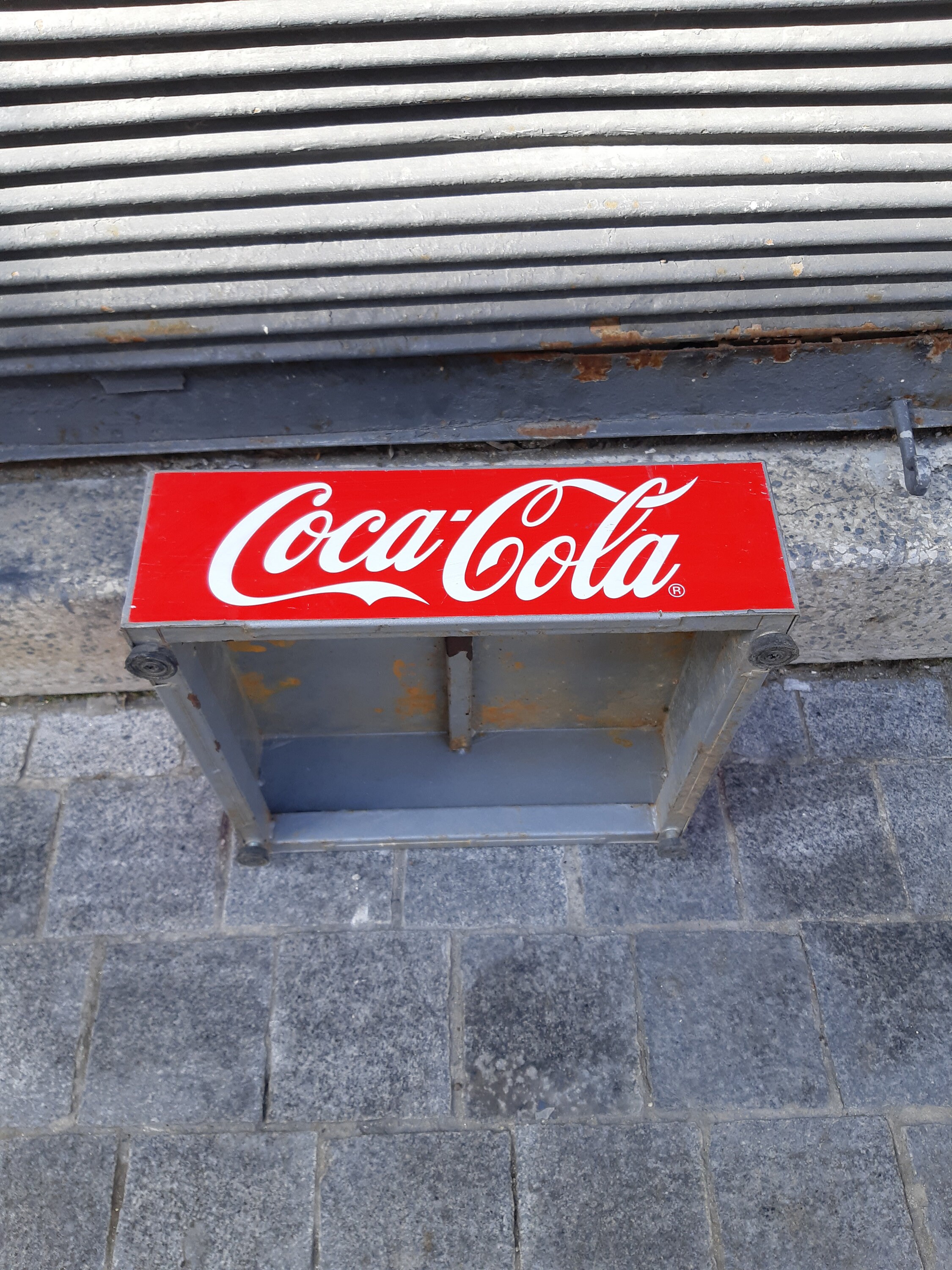 Vintage Metal Coca Cola Display Stand | Etsy