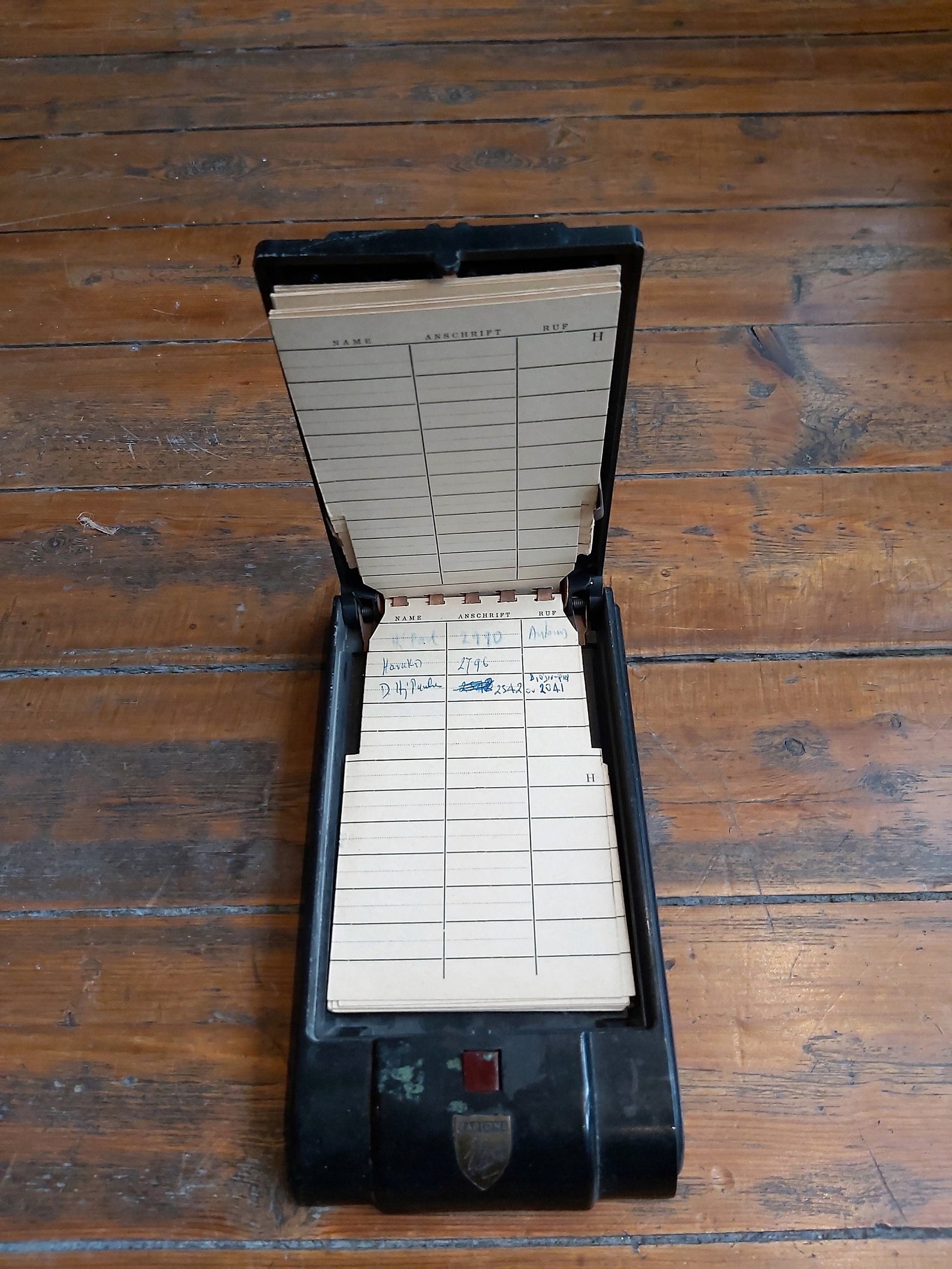 Vintage Pop up Telephone Index Pad | Etsy