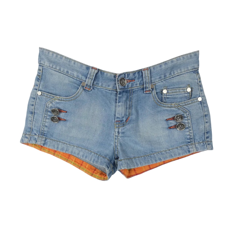 Denim Booty Shorts Women - Etsy
