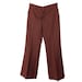 Vintage 70s Men’s Mod Bohemian Hippie Rust Orange-brown Pleated ...