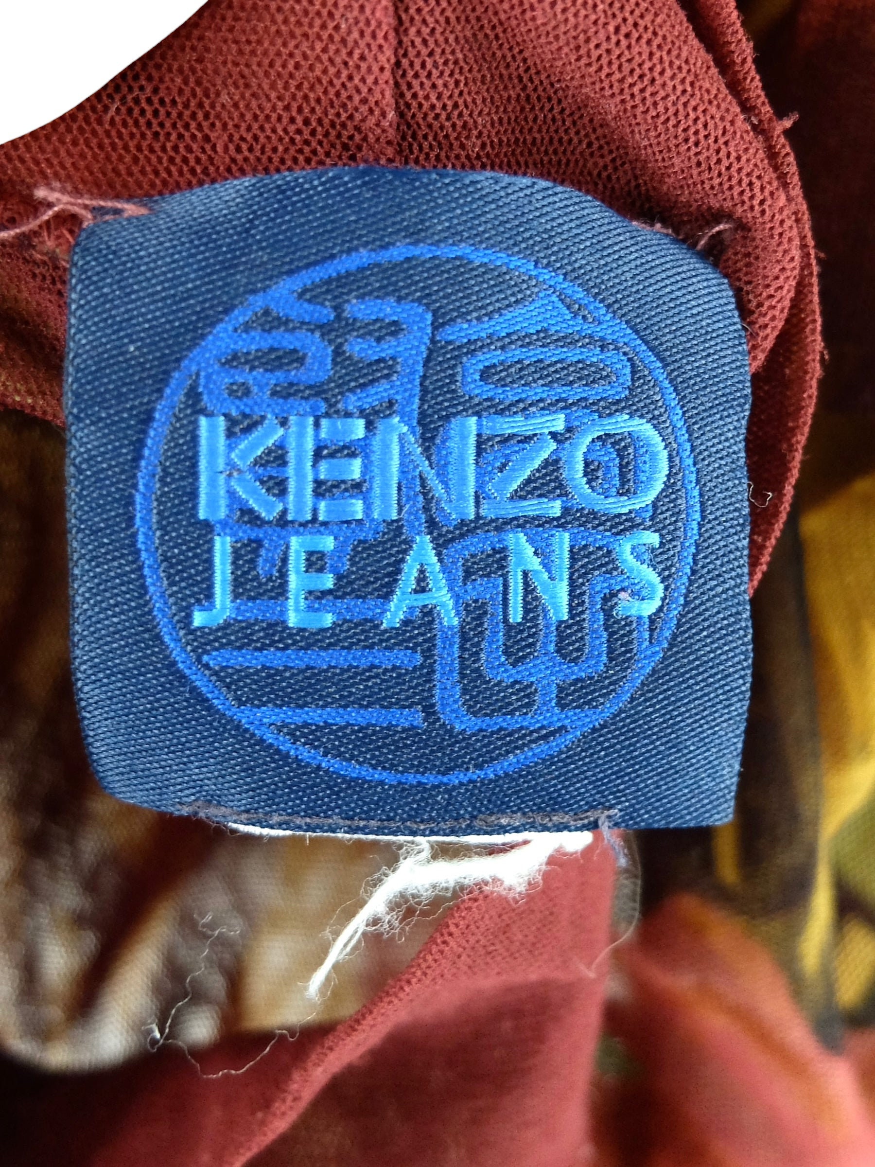 Vintage 2000s Y2K Kenzo Jeans Designer Maximalist Bohemian Avant-garde ...