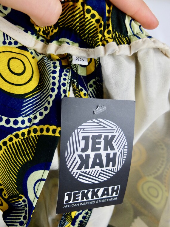 Jekkah Handmade African Psychedelic Abstract Print Hi… - Gem