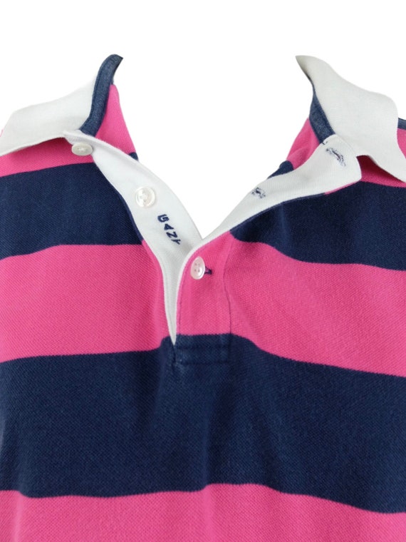 Vintage 00s Y2K Gant Preppy Academia Punk Pink & Navy… - Gem