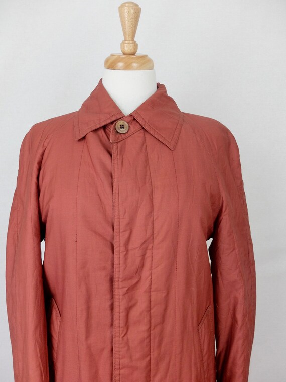 Vintage 40s Utilitarian Army Style Padded Button Down… - Gem