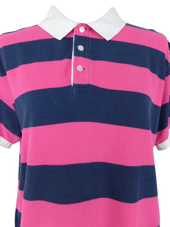 Vintage 00s Y2K Gant Preppy Academia Punk Pink & Navy… - Gem