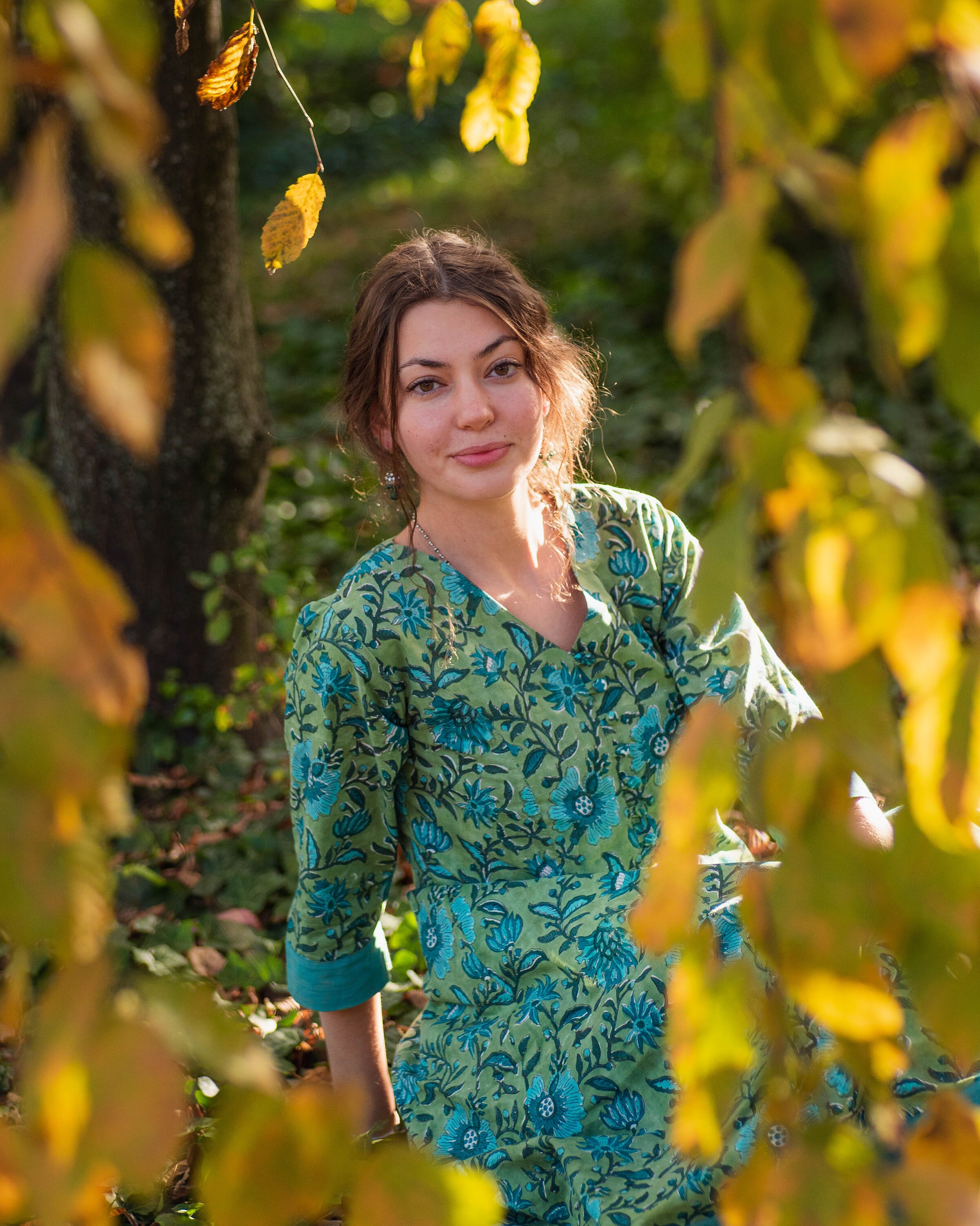 Devakanya-dresscalf Lengthhand Block | Etsy